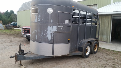 Corn Pro horse trailer